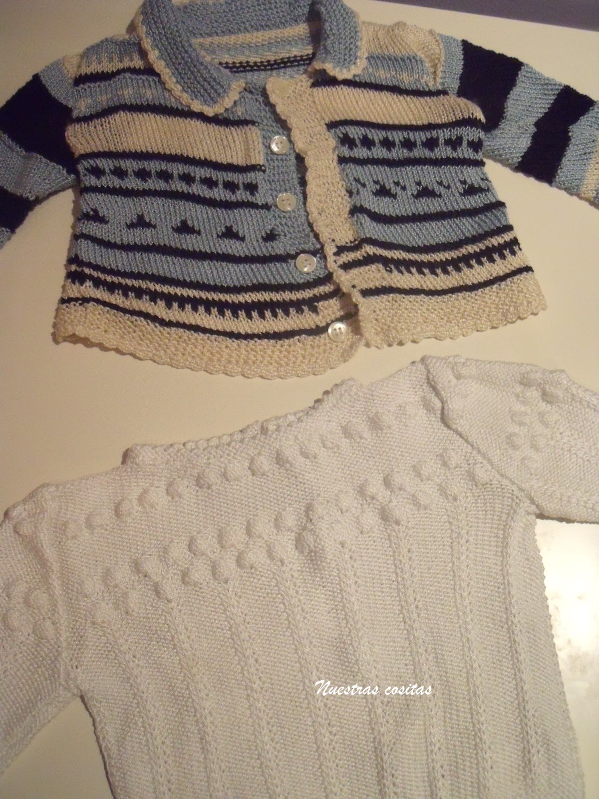 NUESTRAS COSITAS: Más cositas para el bebé... de mamá!