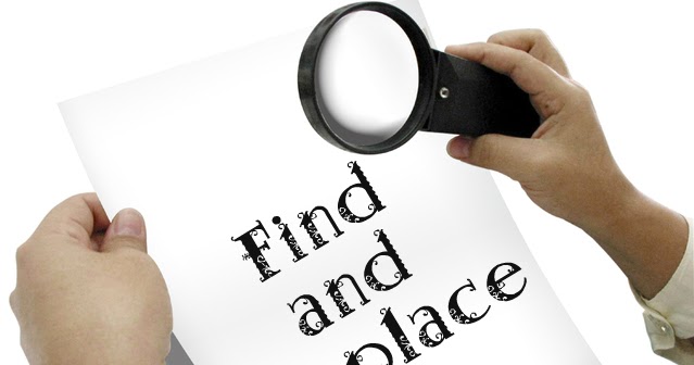 A Word Fitly Spoken: Find and Replace