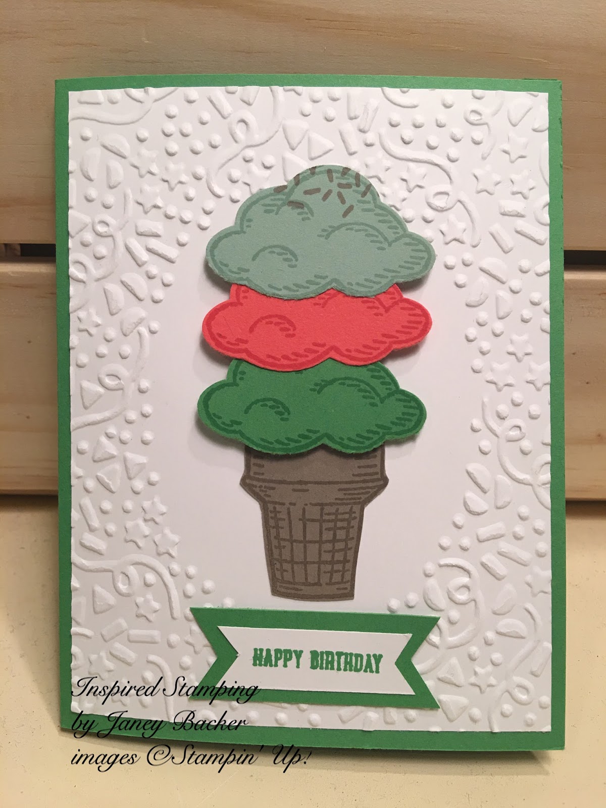 Inspired Stamping by Janey Backer: Happy Birthday Buffet