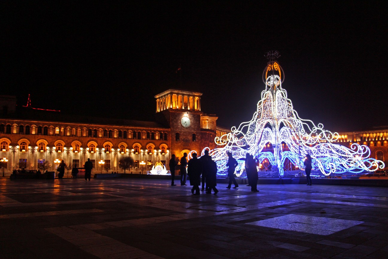the viewing deck: Yerevan City Night Strolling