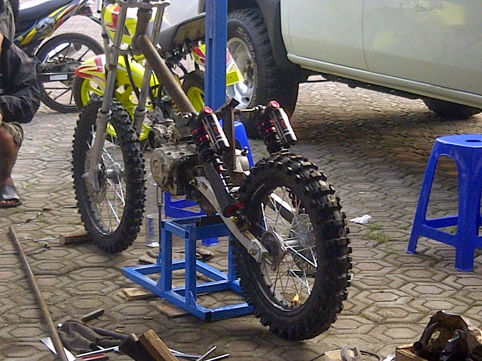 Cara Pembuatan Rangka Grasstrack Jupiter Z Keren Versi Frame SBM ...
