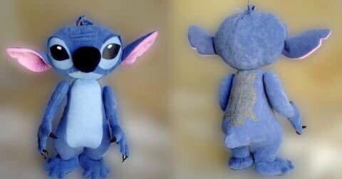 Stitch com Molde para Imprimir - Ver e Fazer