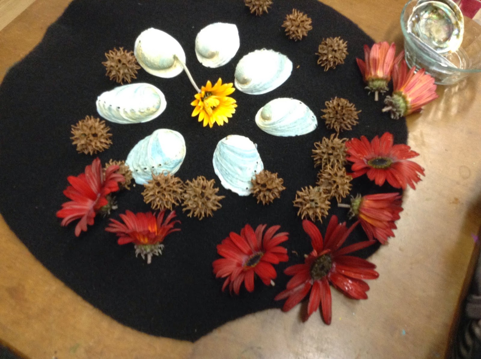Bream Bay Kindergarten: Ephemeral Art - inspired by nature