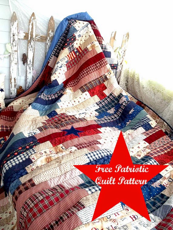 Free pattern day: Patriotic and flag quilts | Quilt Inspiration ...