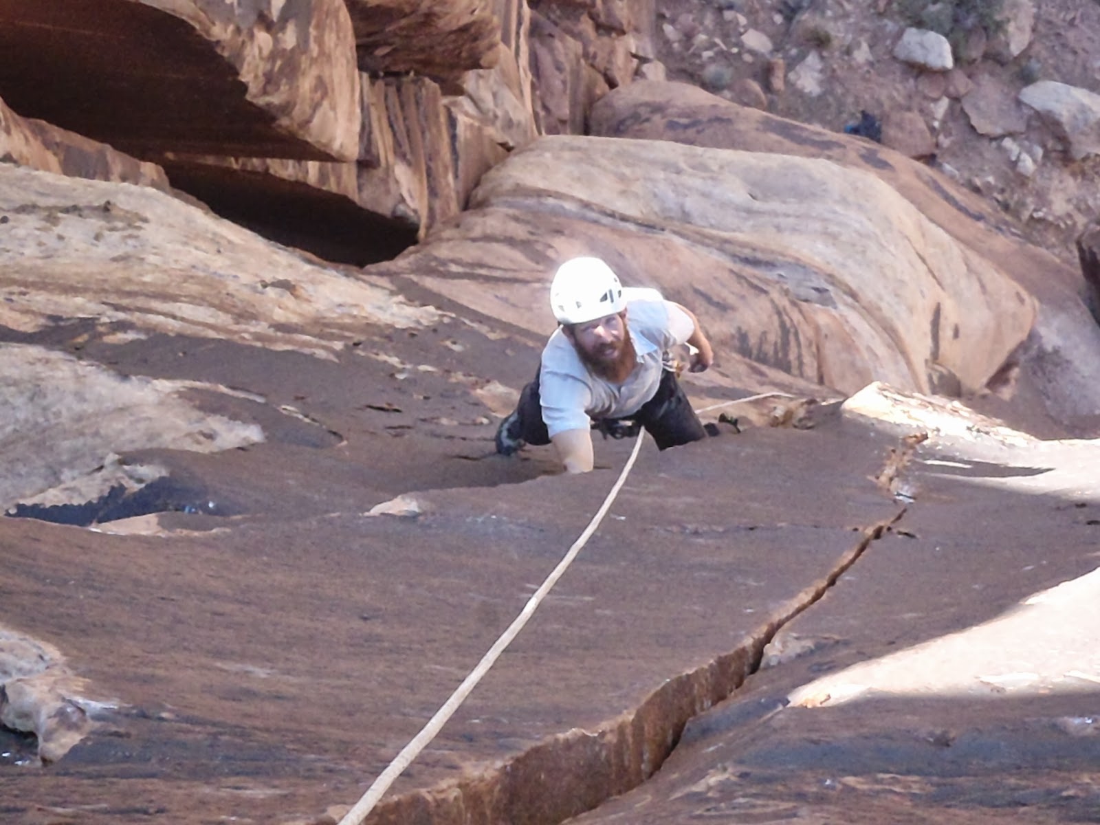 Rock Climbing with Rob Pizem: Ruby Canyon Colorado River Climbing Trip