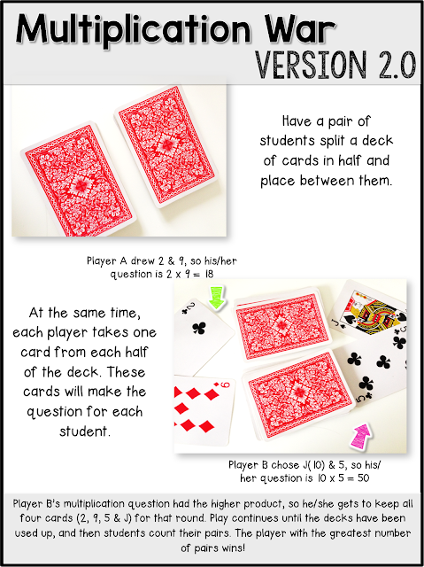 Love to Learn and Teach: Math Games . . . Part 2!