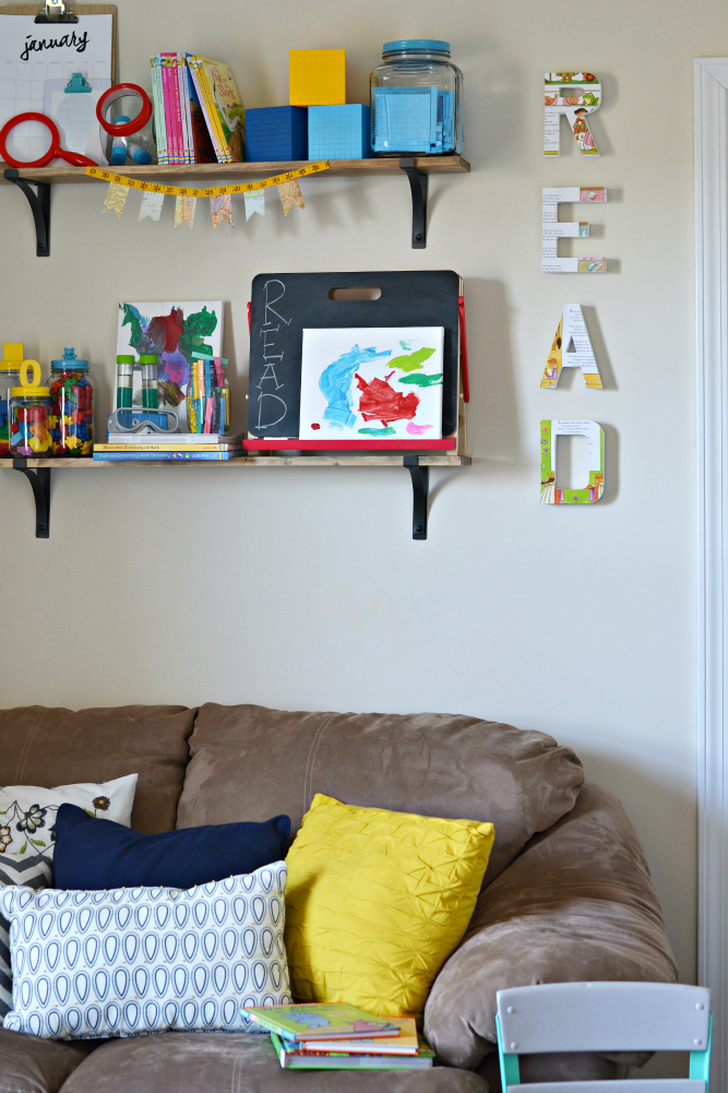The Life of Jennifer Dawn: DIY: Letter Wall Decor
