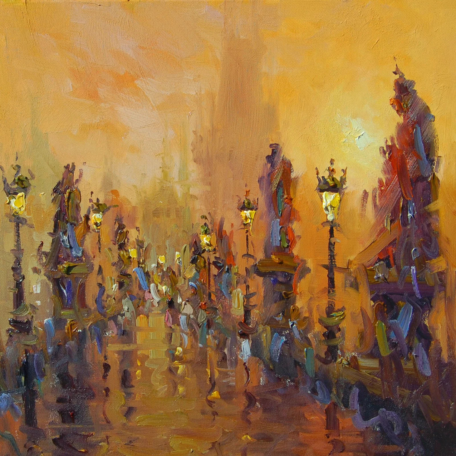 Mostafa Keyhani, 1954 | Cityscape painter | Tutt'Art@ | Pittura ...