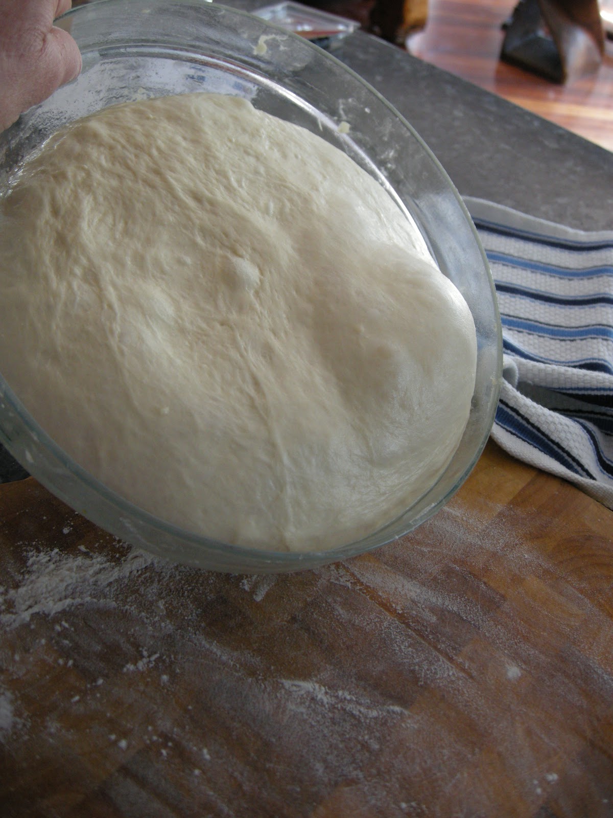 Kitchens Are Monkey Business: Rosie Makes Filone. It's Bread.