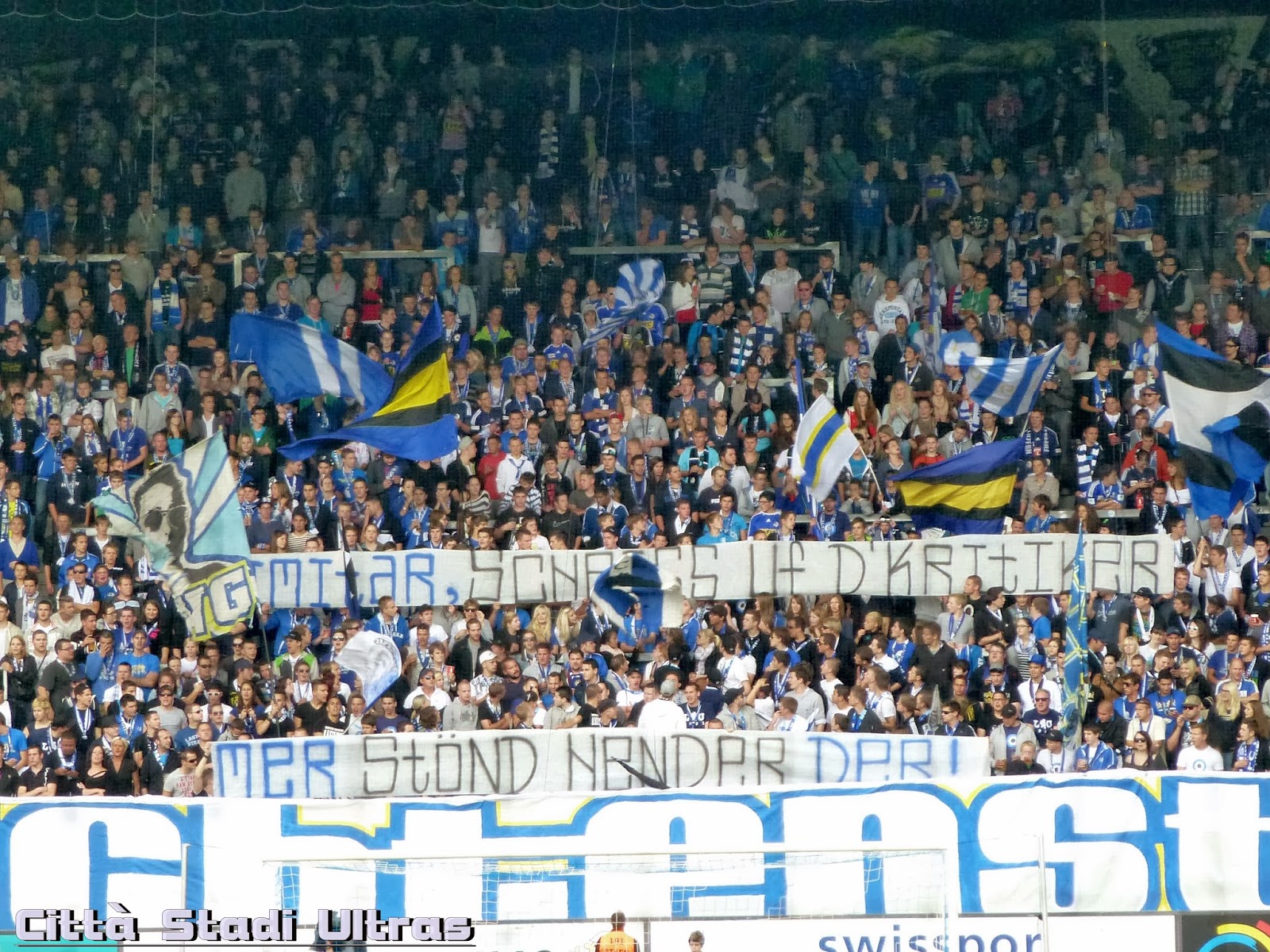 Città Stadi Ultras: FC Luzern - BSC YB Bern