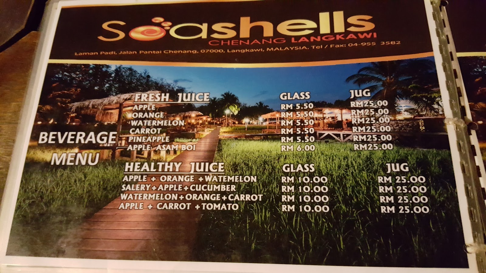 Eva's Food Diary: Seashells Chenang @ Laman Padi, Langkawi