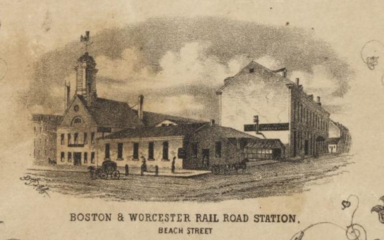 And This Is Good Old Boston: Lost Train Stations: Boston and Worcester ...