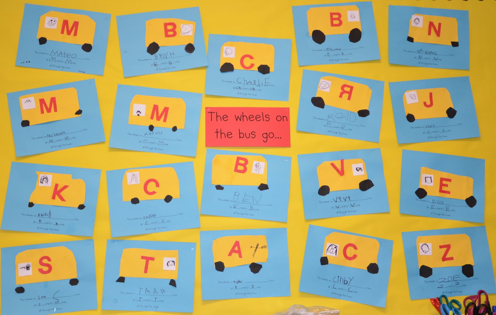 Mrs. Hall's Kindergarten Fun: Wheels on the Bus