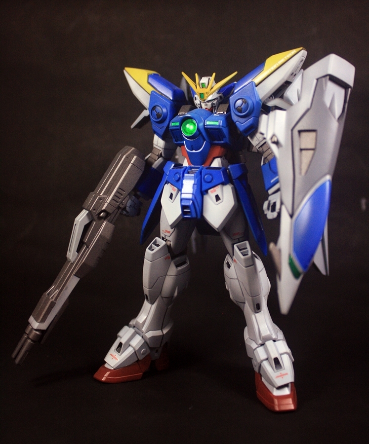 Painted Build: HGAC 1/144 Wing Gundam Zero