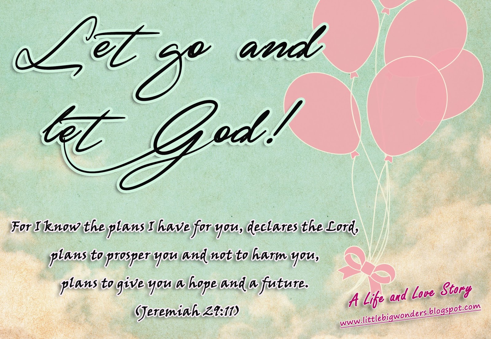 Let Go and Let God