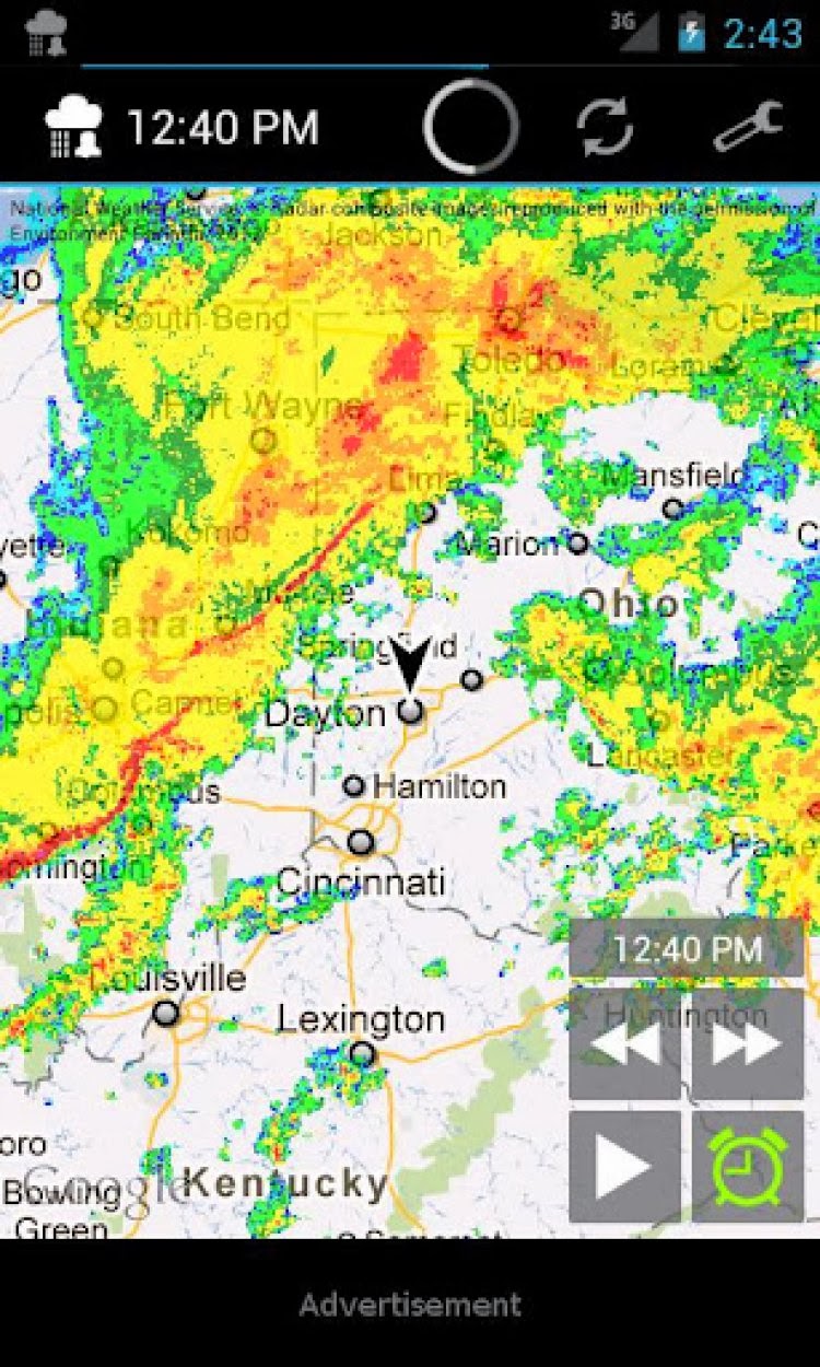 ProbandoMTB: [APP] Rain Alarm, la aplicación para smartphones que te ...