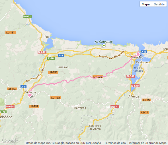 Visita Ribadeo: Camino de Santiago a su paso por Ribadeo