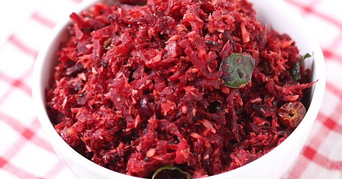 Beetroot Thoran| Beetroot Poriyal ~ Lincy's Cook Art