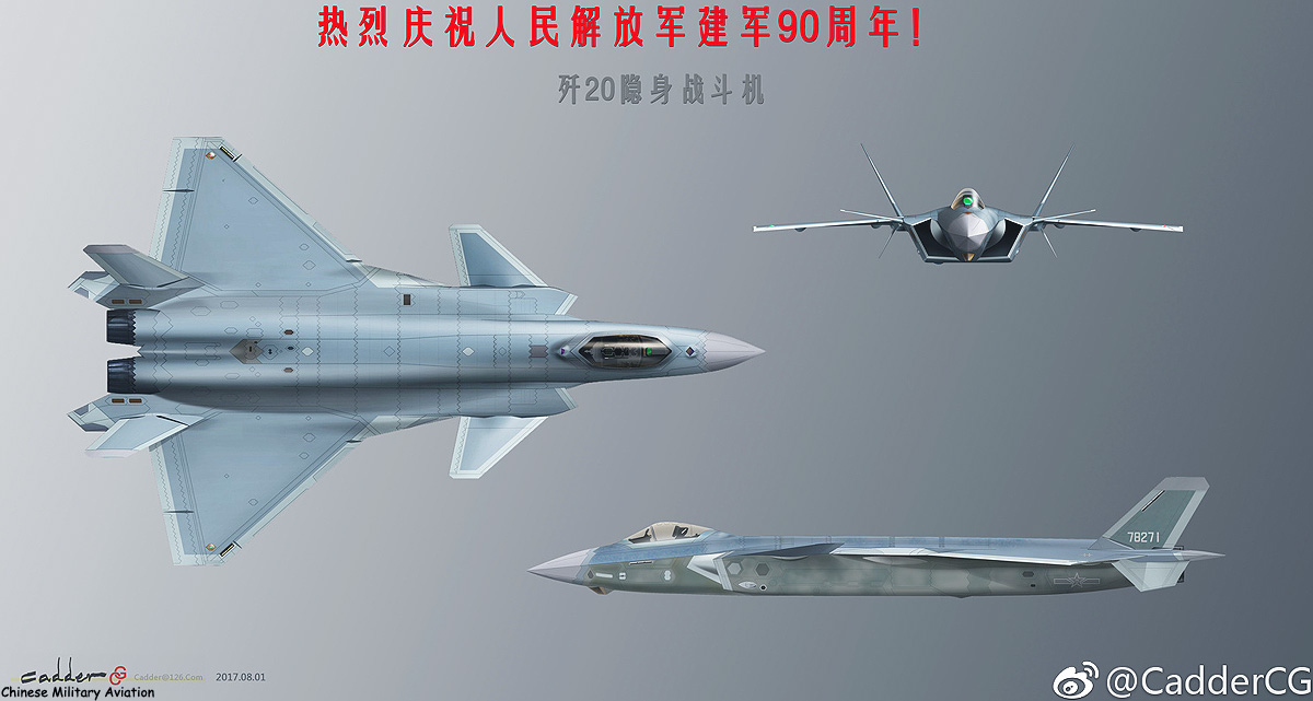 SI VIS PACEM, PARA BELLUM: Il Chengdu J-20