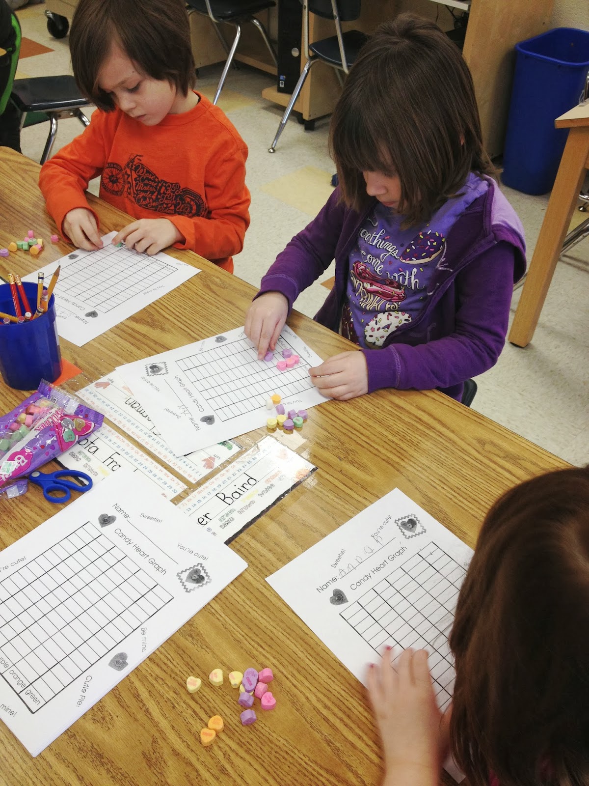 The Very Hungry Kindergarten!: The week of Feb 12th: Math Centers!