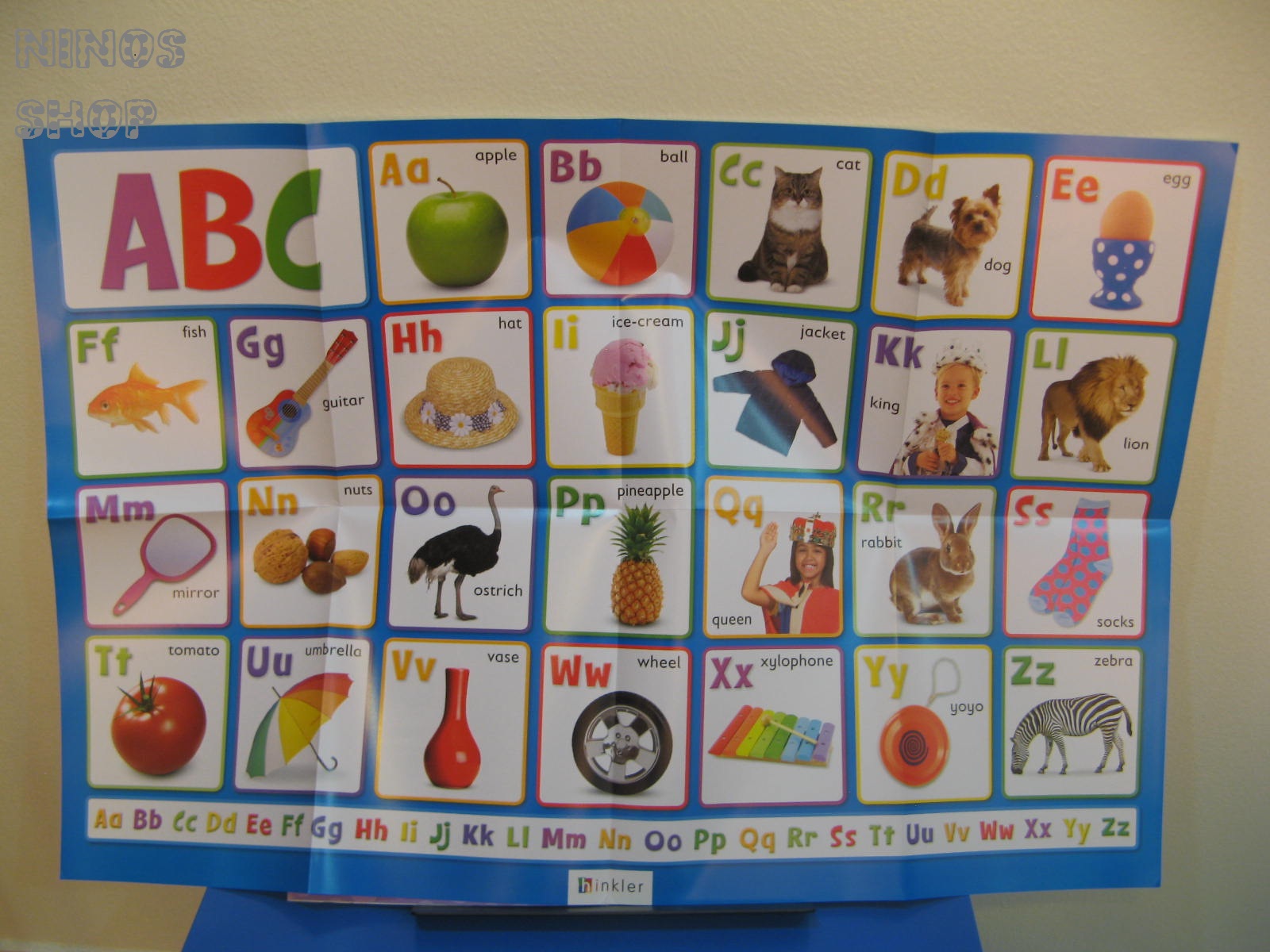 Book: My ABC Sticker Activity Book | NINOS SHOP