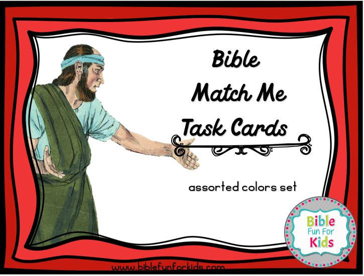 Bible Match Me | Bible Fun For Kids