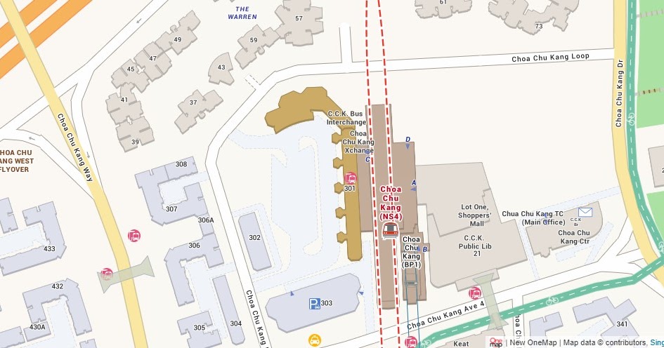 Jurong Region Line Construction: Choa Chu Kang interchange render
