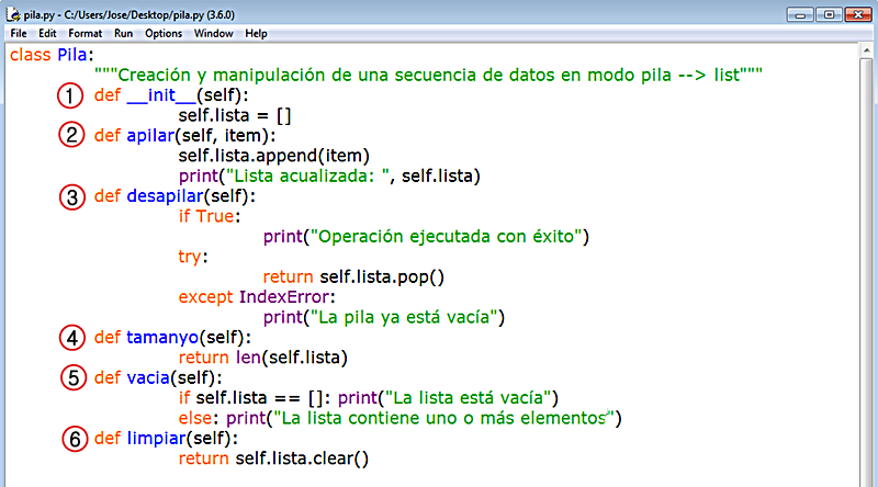 APRENDER A PROGRAMAR CON PYTHON: PILAS Y COLAS