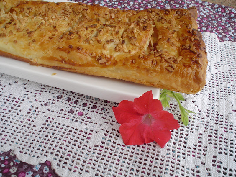 QUIMA - LES MEVES RECEPTES: PASTA DE FULL AMB POMA