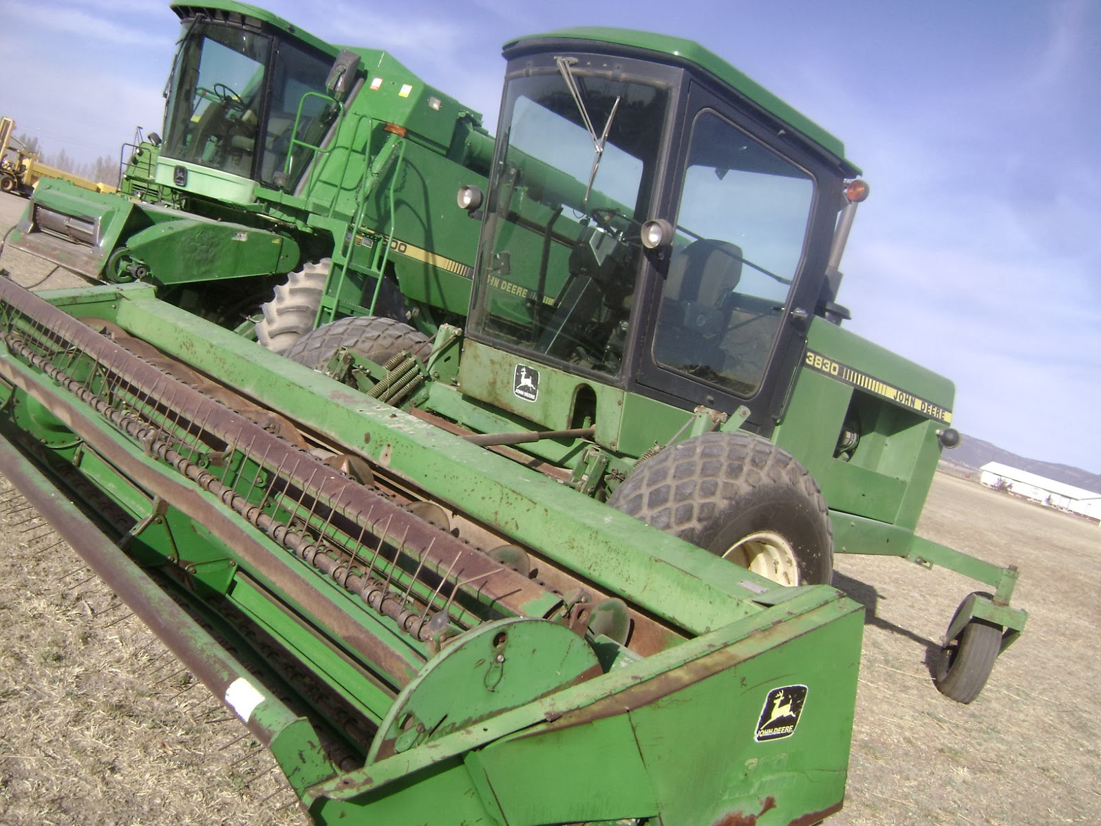 MAQUINARIA AGRICOLA INDUSTRIAL: Cortadora John Deere 3830 a Diesel ...