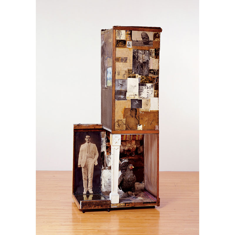 Beginning Sculpture: Robert Rauschenburg (assemblage inspiration)