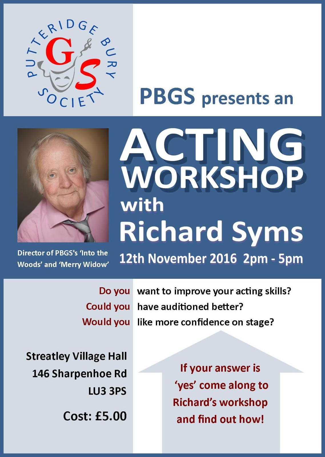 PBGS: Workshop reminder!