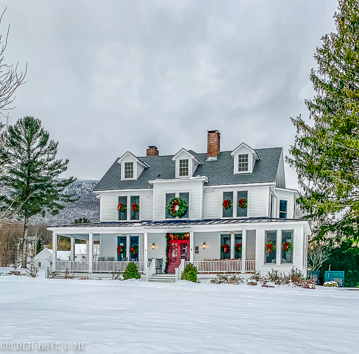 Christmastime Fun in Snowy Vermont | Golden Boys & Me