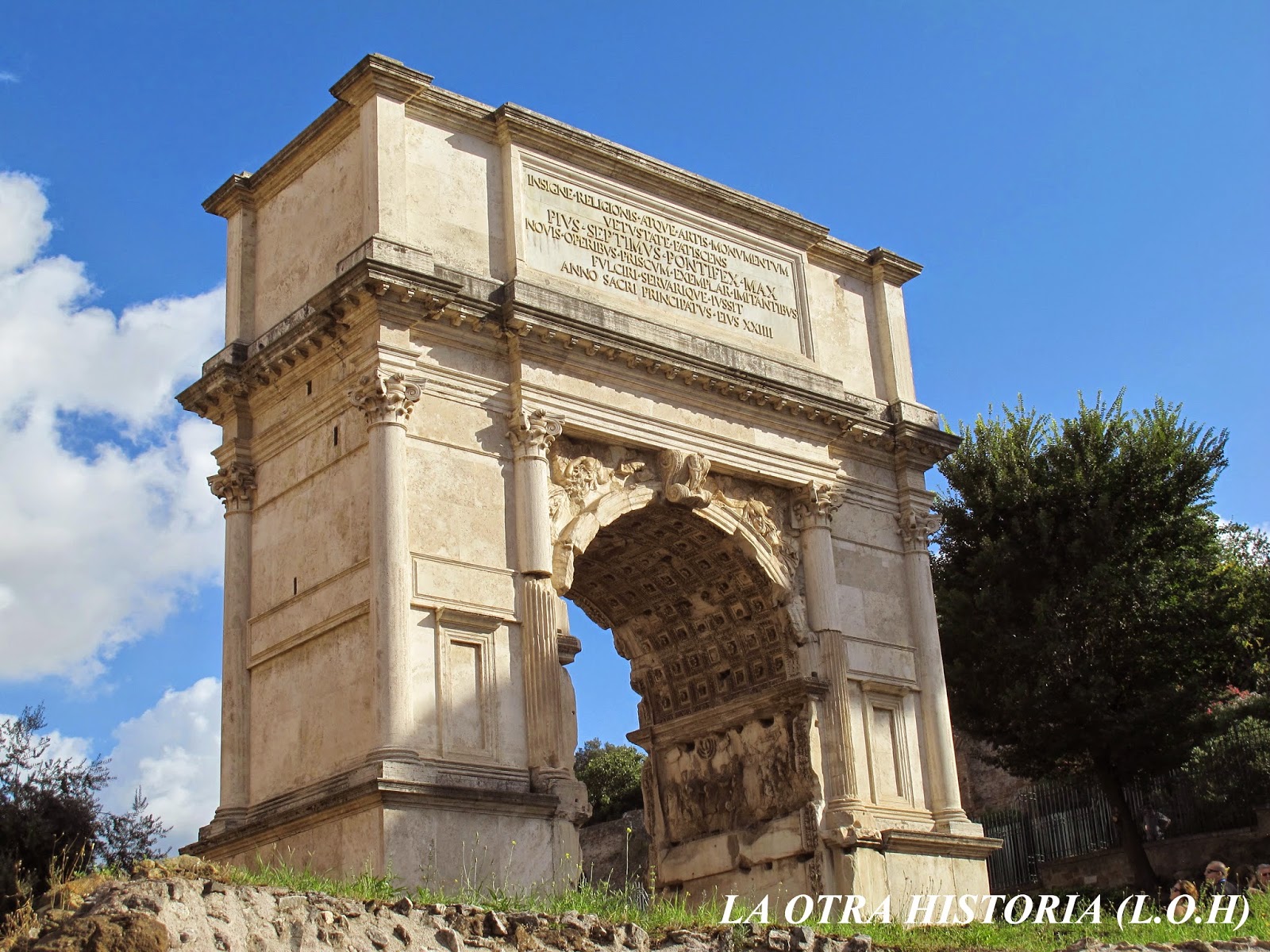 .: EL ARCO DE TITO