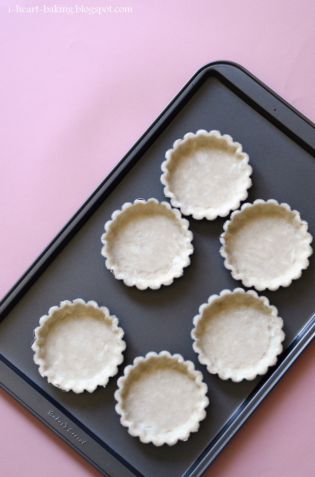 i heart baking!: strawberry rhubarb tartlets