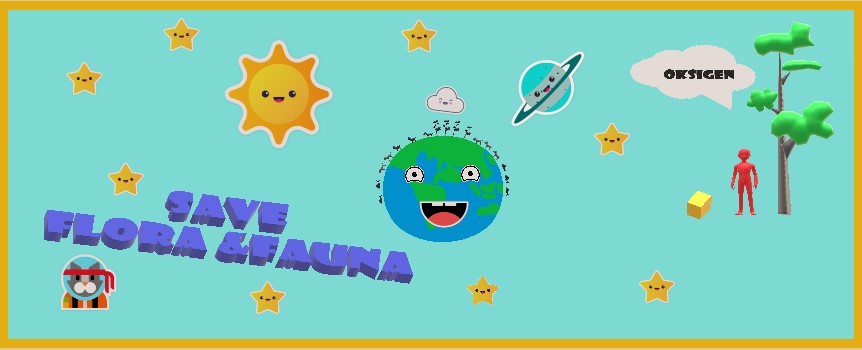 Poster Save Flora & Fauna - Geografi