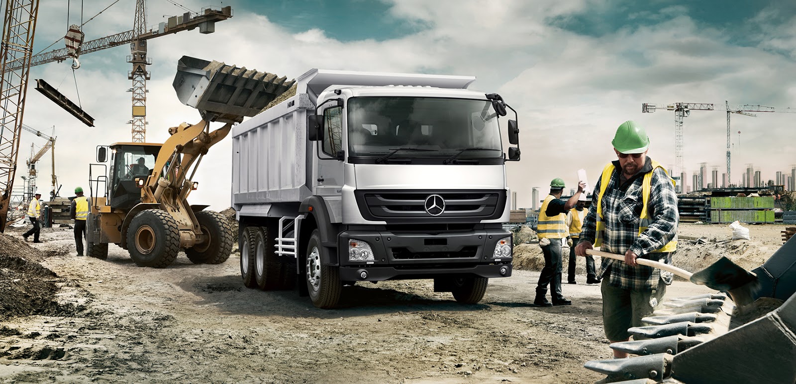 Spesifikasi AXOR 2528 C ( 6 x 4 ) M/T Dump Truck