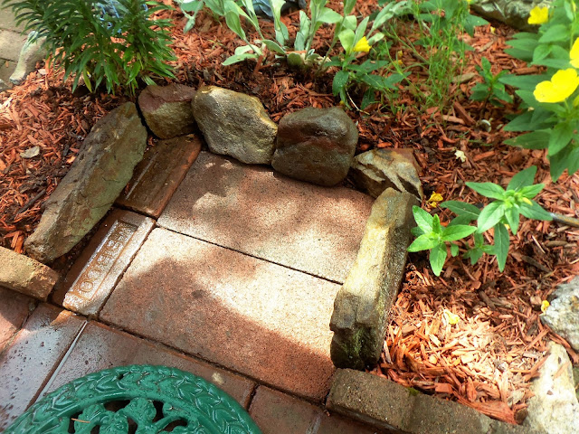 DEBBIE-DABBLE BLOG: Bumping Out "The Bump Out", The Patio Project, Part ...