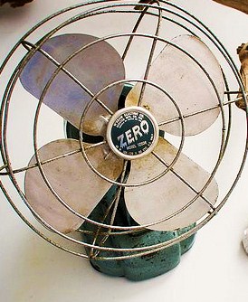 Creative Hoarder: SHABBY CHIC VINTAGE ZERO FAN