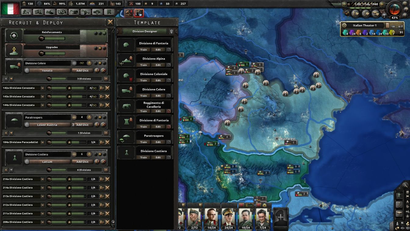 Italy - HOI4 - Further Escalation