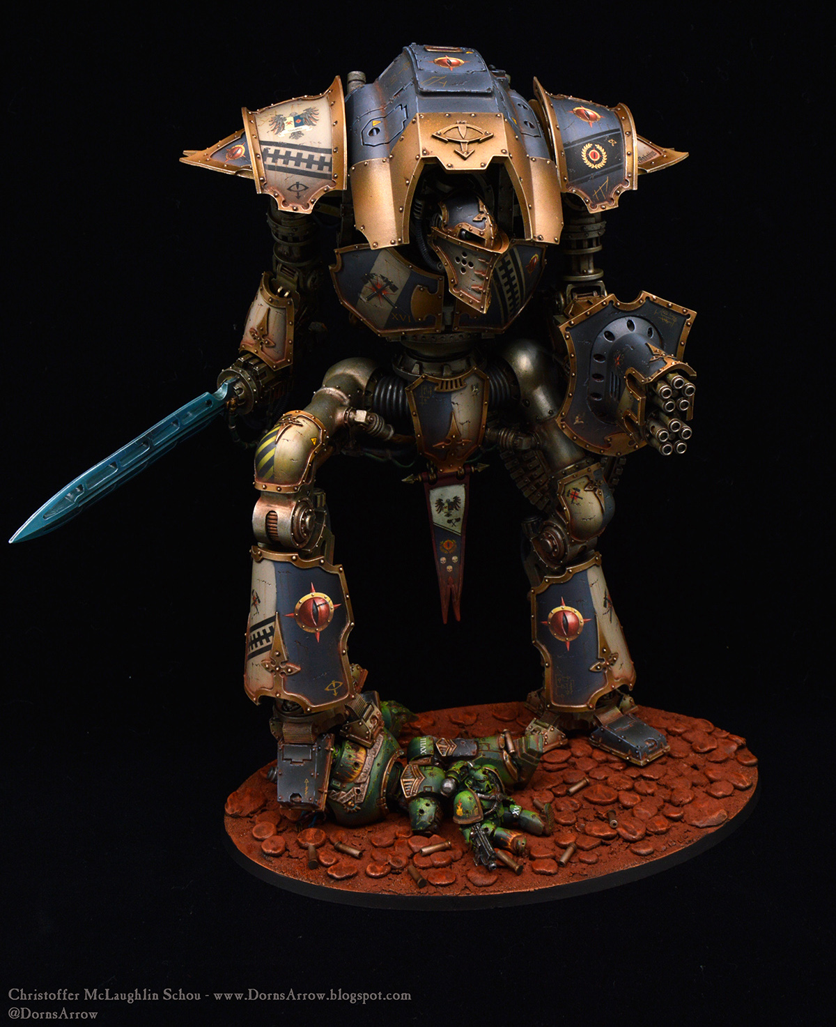 Dorn's Arrow: Cerastus Knight-Castigator - House Makabius - Forgeworld