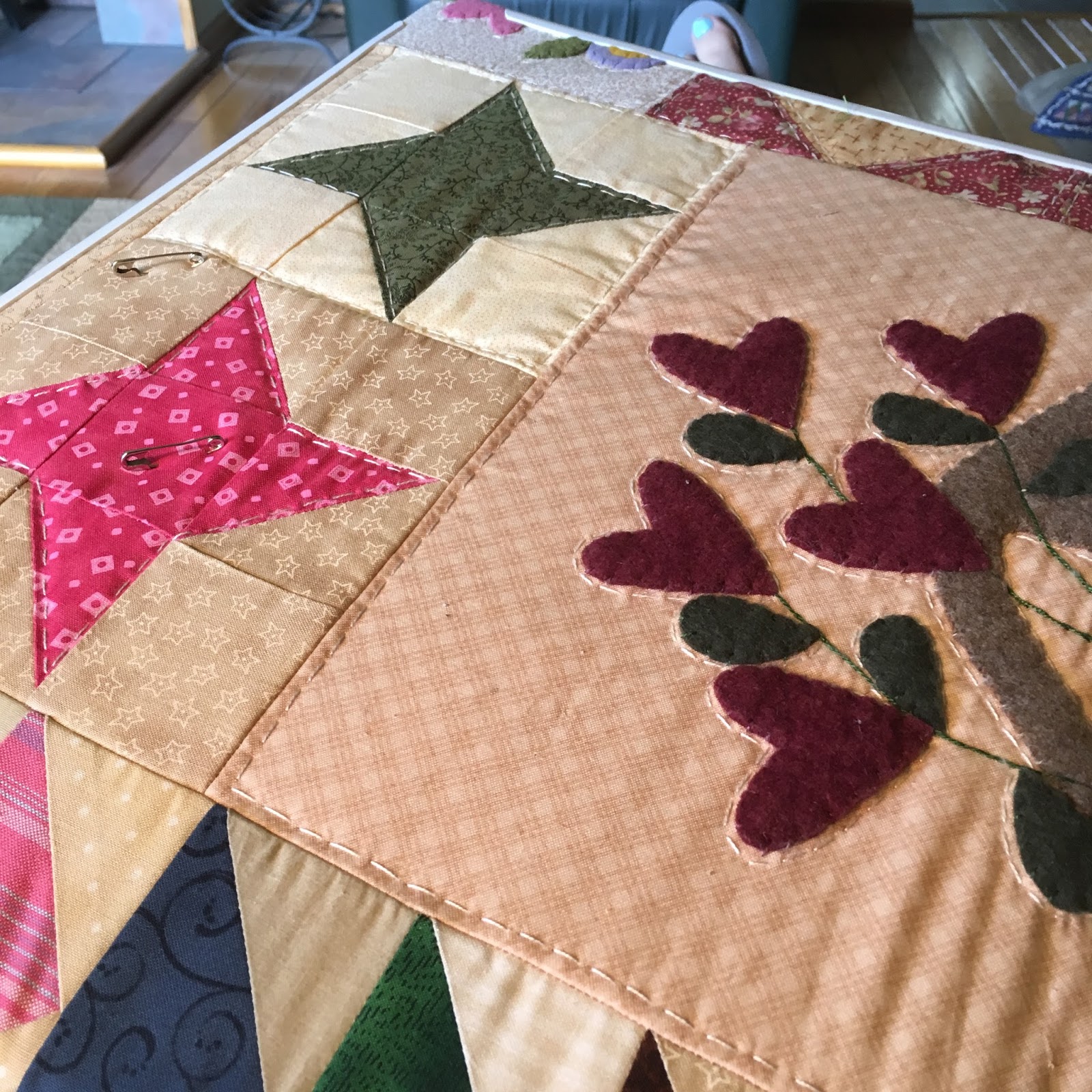 Tanya Quilts in CO: Slow Stitching & Soccer