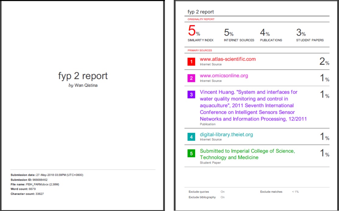 Final Year Project : WEEK 17: FYP REPORT PROGRESS