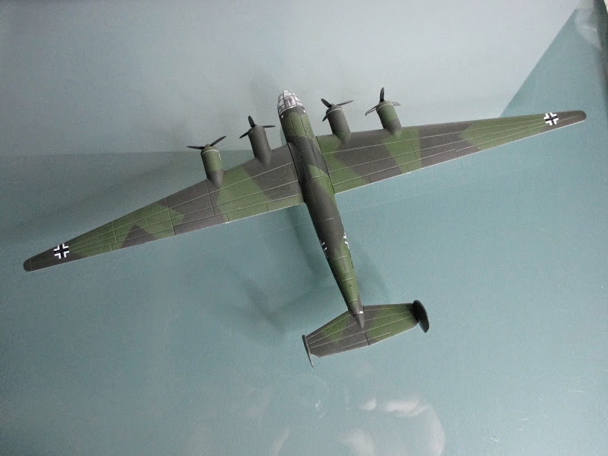 1/144 airbattle: 1/144 Messerschmitt Me 264 - by Altaya (Ixo)