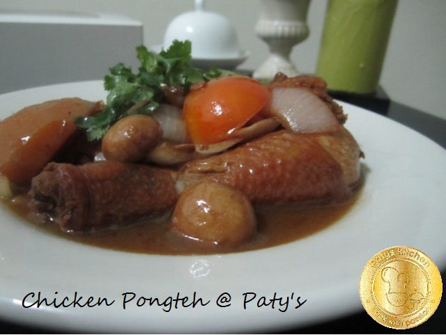 PATYSKITCHEN: CHICKEN PONGTEH / AYAM PONGTEH - NYONYA SOY BRAISED CHICKEN