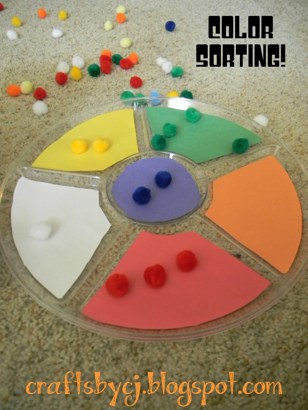Crafts by CJ: Color Sorting