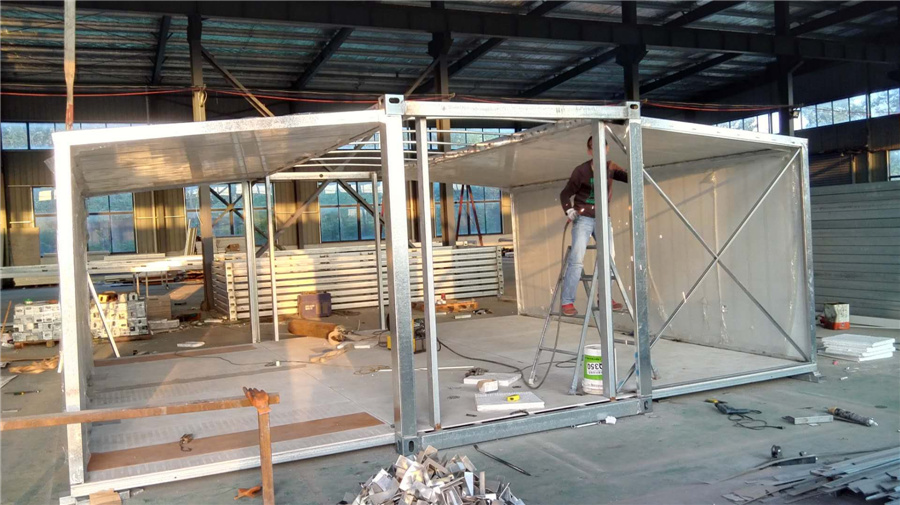 Shipping Container Homes & Buildings: Expandable Container Homes