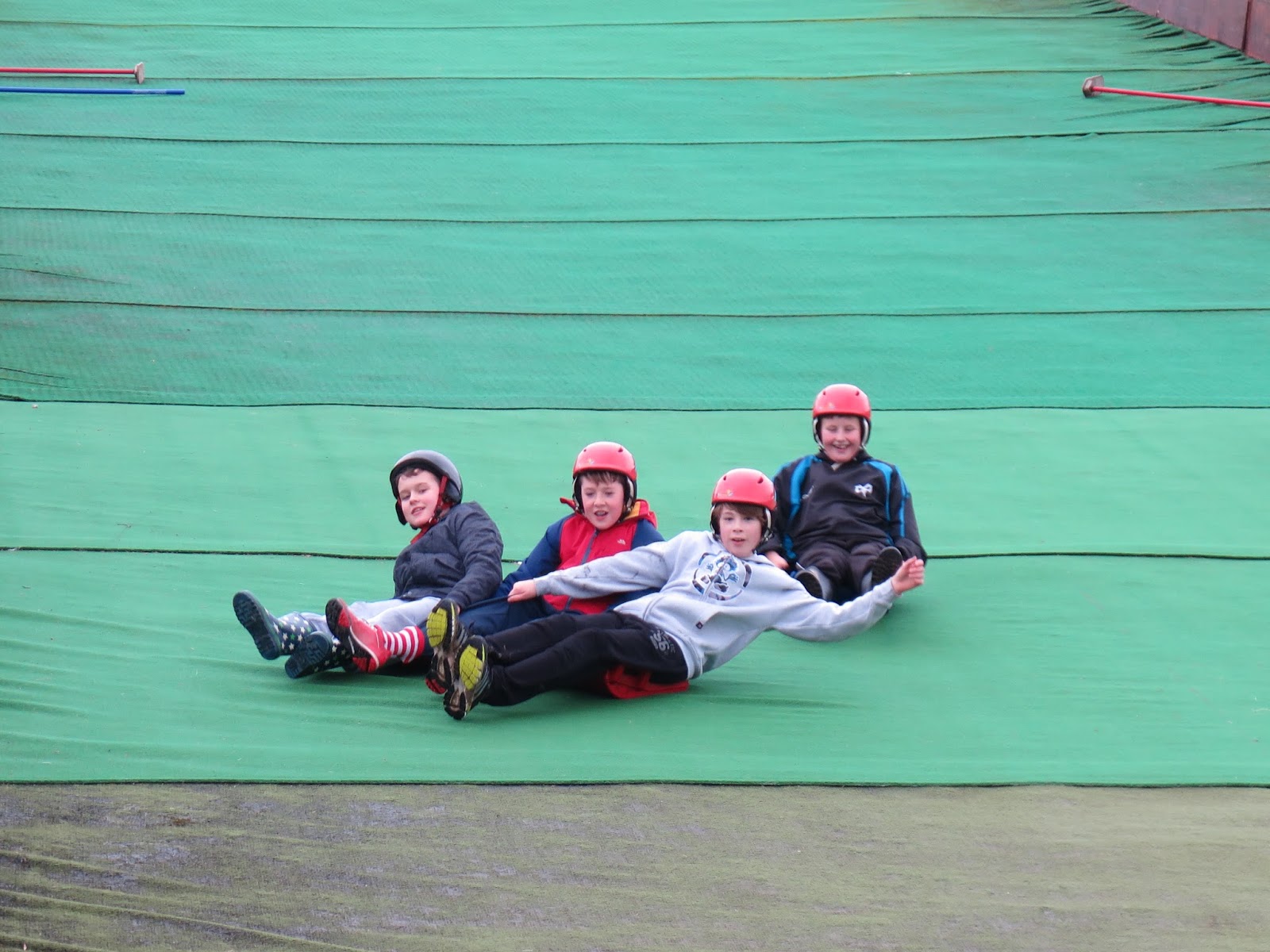 Llangrannblog: gwynebau gwibgartio / toboggan face