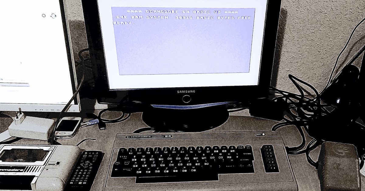 Malagueños originales y libres: Cargar programas en el Commodore (C64 ...
