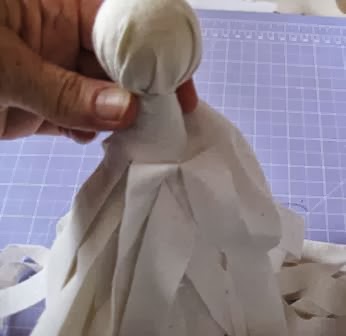 Going Grey and Slightly Green: Christmas Calico Angels